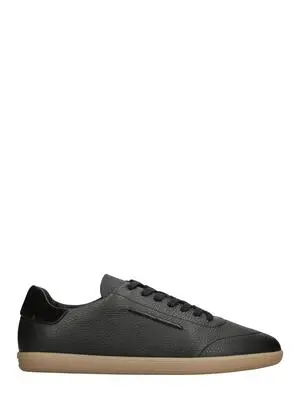 Zegna Leather 232 Sneakers - Black