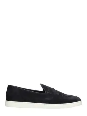 Church's Suede Peebles Slip-on Loafers - Navy
