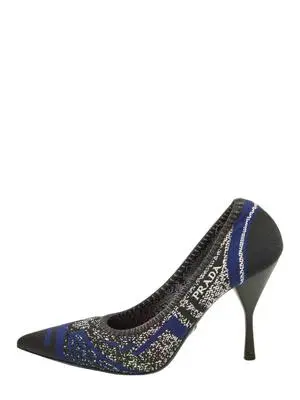 PRADA Prada Pointed-Toe Knit Pumps