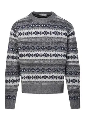 DUNST Dunst Fair Isle Knit Sweater