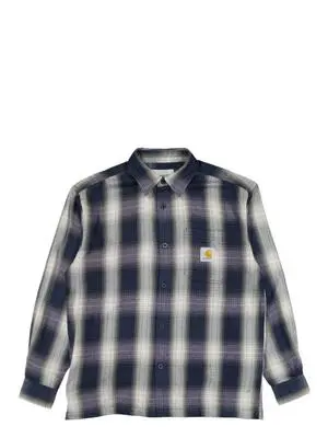 Carhartt Work In Progress Harlin Check Shirt - Gray