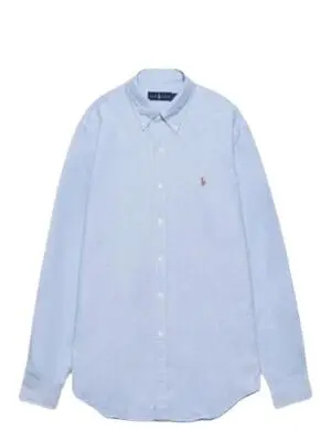 Ralph Lauren Logo Embroidered Shirt - Blue