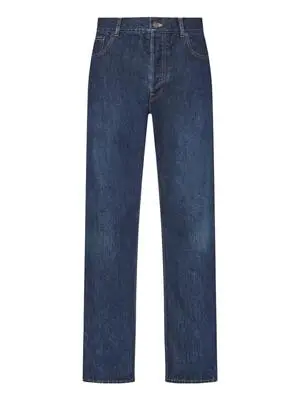 THE ROW Mid-rise Jeans In Cotton Denim - Medium Indigo