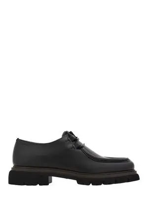 SALVATORE FERRAGAMO Salvatore Ferragamo Calfskin Lace-Up Shoes