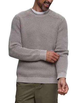 Barefoot Dreams Barefoot Dreams Sunbleached Roll Neck Cotton Sweater Pewter