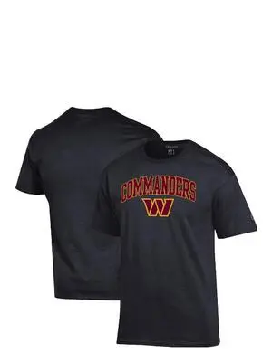 Champion Washington Commanders Arch Over Logo T-shirt - Black