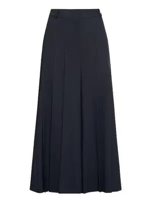MAISON COMMON Cool Wool Trousers Skirt - Black