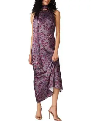 STEVE MADDEN Steve Madden Jaiden Floral Maxi Dress & Scarf