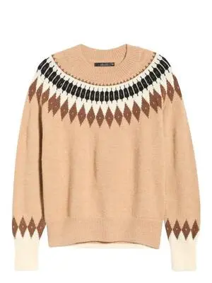 DELUC DELUC Fair Isle Raglan Sweater
