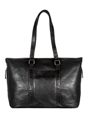 JACK GEORGES Voyager Shopper Tote - Black