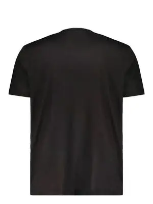 Paul & Shark Logo-embroidered Crew-neck T-shirt - Black