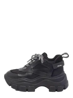 Prada Pegasus Chunky Sneakers - Black