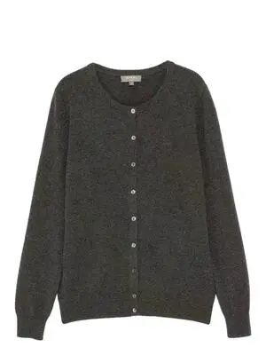 N.peal Olivia Cashmere Cardigan - Grey