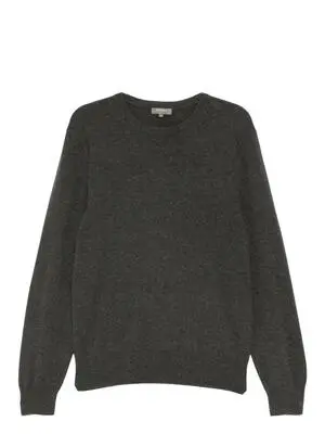 N.peal Cashmere Crew Neck Sweater - Grey