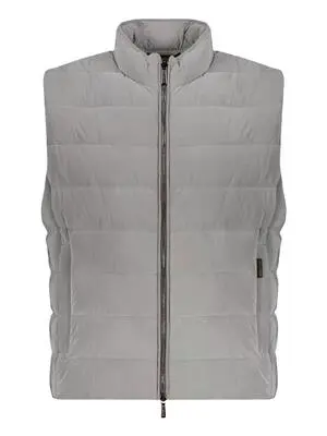 MOORER Oliver Padded Gilet - Grey