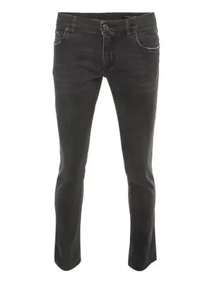 Dolce & Gabbana Distressed Skinny Jeans - Grey