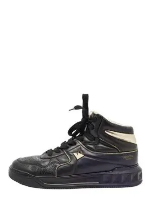 Valentino Garavani Valentino Garavani One Stud High-Top Sneakers Black