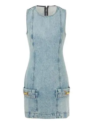 Stella McCartney Denim Minidress - Blue