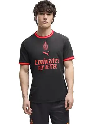 PUMA Ac Milan Authentic Third Jersey - Gray