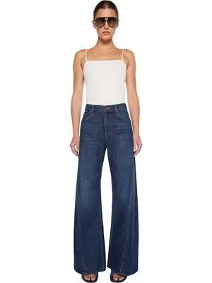 MOTHER Snacks! The Lemon Twist Fresh Squeezed Jeans - Blue