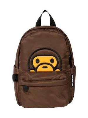 A BATHING APE Baby Milo Backpack - Brown