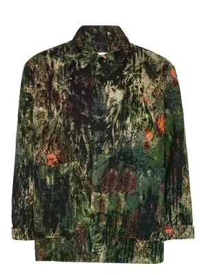 Henrik Vibskov Wheel Jacquard Jacket - Green