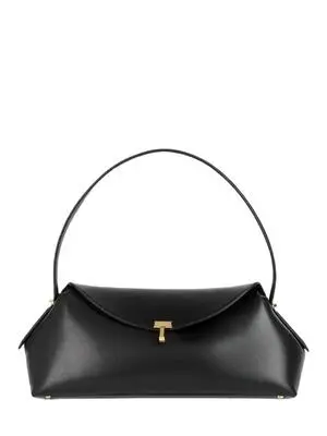 TOTEME T-lock Shoulder Bag - Black