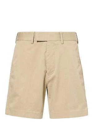 TOM FORD Tailored Cotton-blend Shorts - Champagne