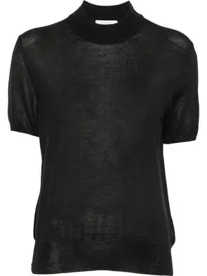 ZANONE ZANONE Half-Sleeve Turtleneck In Cashmere Blend