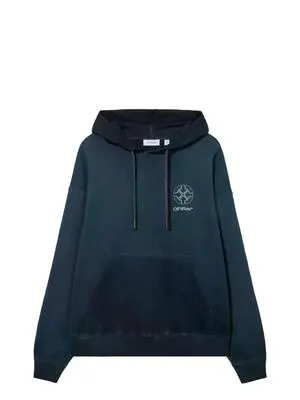 Off-White Half Arrow Skate Hoodie - Blue