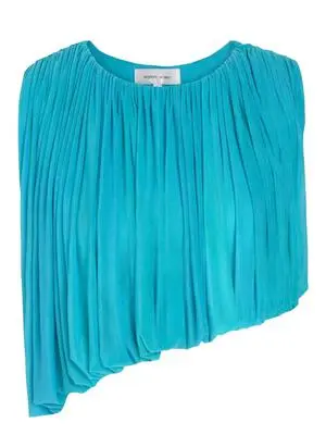 Ronny Kobo Ronny Kobo Chelly Asymmetric Blouse Blue