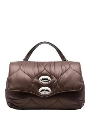 ZANELLATO Zanellato Postina Lunaria Small Quilted Leather Handbag