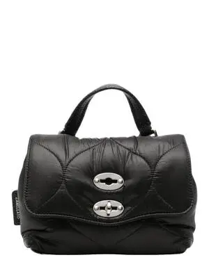 ZANELLATO Zanellato Postina Lunaria Baby Leather Handbag