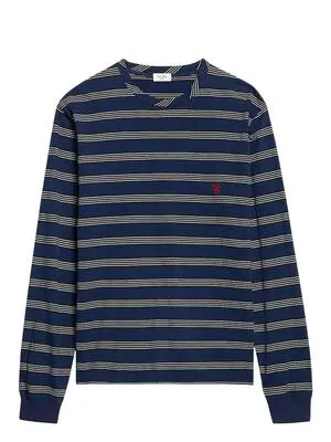 Celine Striped Long-sleeve T-shirt - Black