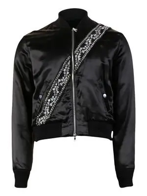 AMIRI Amiri Embroidered Guitar Bomber Jacket