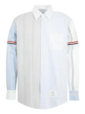 Thom Browne Straight Fit Shirt - Blue