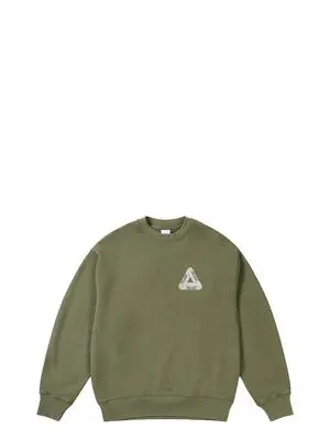PALACE Pigment Tri Crew - Green