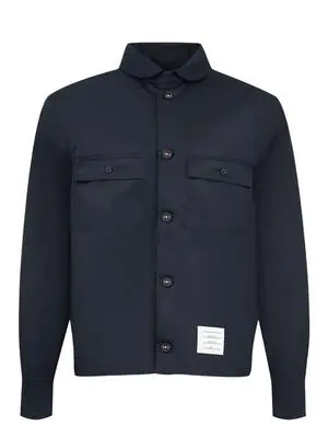 THOM BROWNE Thom Browne Shawl Collar Shirt