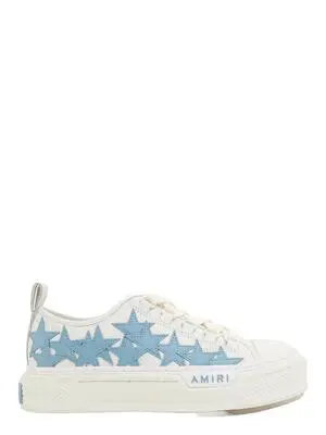 Amiri Leather Star Court Sneakers - Blue