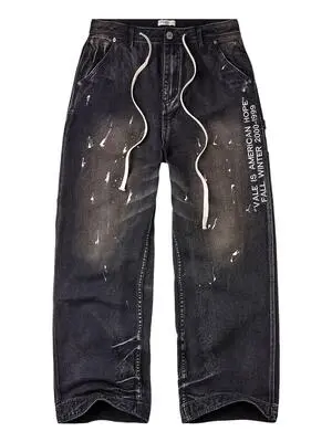 VALE FOREVER American Hope Painters Denim - Black