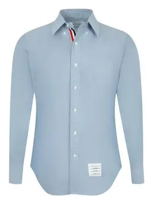 Thom Browne Thom Browne Classic Oxford Button-Down Shirt Blue