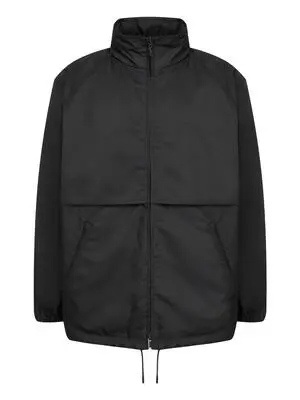 SAINT LAURENT Saint Laurent Leather Trimmed Jacket