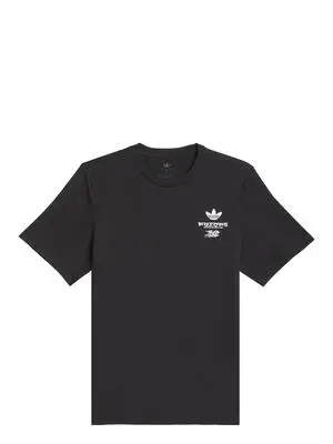 Adidas Skateboarding X Temple Of Crane Graphic T-shirt - Black