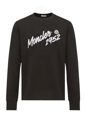 Moncler Logo Graphic T-shirt - Black