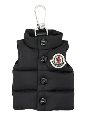 Moncler Mini Vest Key Ring - Black