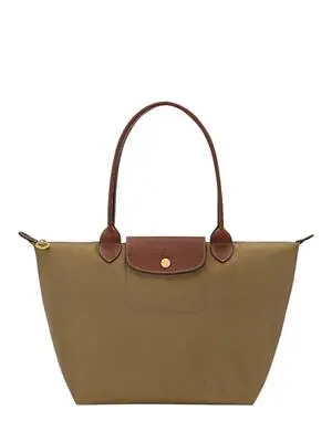 LONGCHAMP Longchamp Signature Fold-Top Shoulder Handbag
