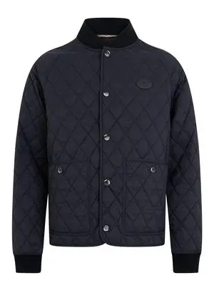 BURBERRY BURBERRY Quilted Jacket With Button Front And Ribbed Cuffs