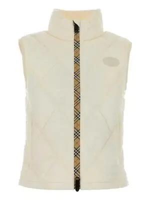 Burberry Quilted Nylon Vest - White
