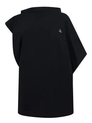 VIVIENNE WESTWOOD Vivienne Westwood Oversized Asymmetrical T-Shirt