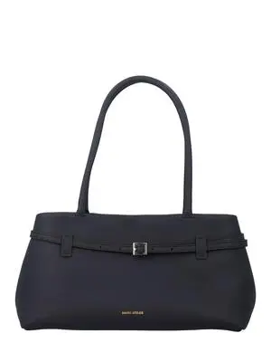 MANU ATELIER MANU ATELIER Leather Tote Bag With Belt Detail